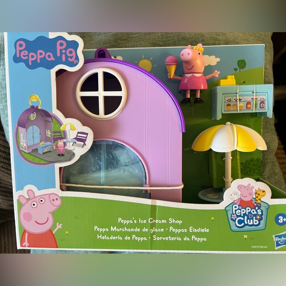 Peppa Pig | Toys | Peppa Pig Peppas Club Ice Cream Shop Playset | Poshmark